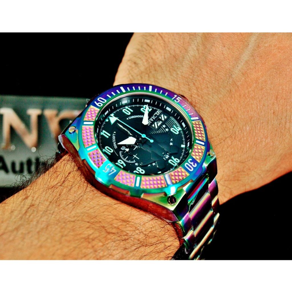 Reloj Invicta 39909 Aviator Tornasolado de Hombre – XOXOPERU
